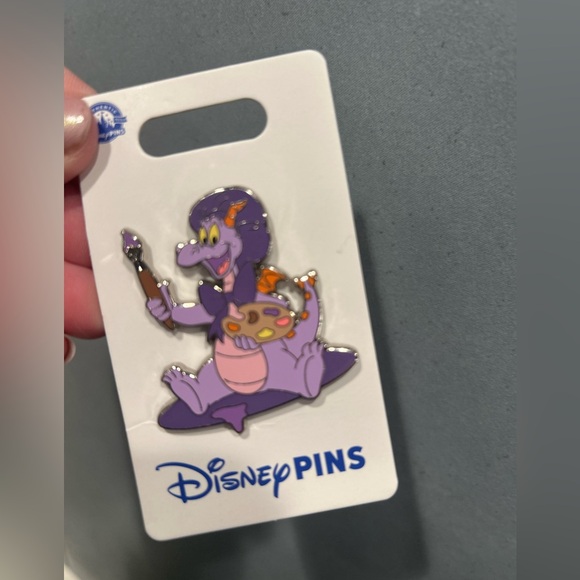 Disney | Accessories | Disney Figment Running With A Paint Brush And ...